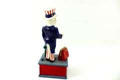 "Uncle Sam" Cast Metal Mechanical Bank - Bunting Online Auctions