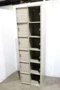 Metal 6-Door Cubbie Locker - Bunting Online Auctions