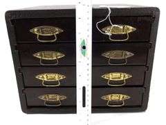 Vintage Barnett & Jaffe Baja Mfrs. Phila., PA USA 8 Drawer Slide ...