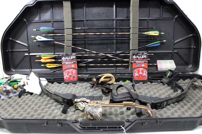 Thunder Flite Express Game Sport Series Compound Bow with Case and ...