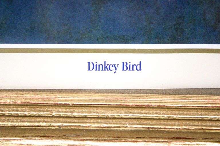 Maxfield Parrish "Dinkey Bird" print, -framed 17" x 14" - Bunting ...