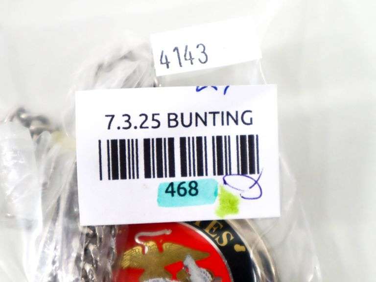 United States Marine Corps ( USMC ) pocket watch - Bunting Online Auctions