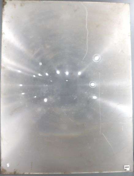 Giant Fresnel Lens, magnifying glass- 49" x 37" - Bunting Online Auctions