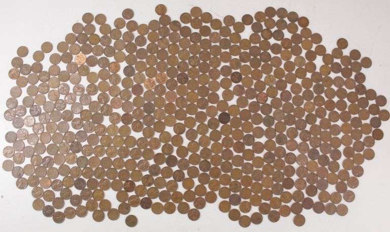 500+ Lincoln "Wheat" Pennies. Includes Old Dates and assorted Mint ...