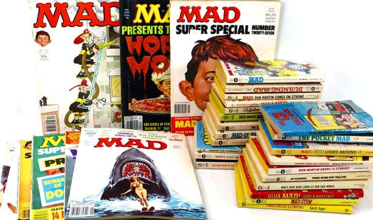 Vintage MAD Magazines and More - Bunting Online Auctions
