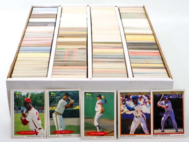 Large Collection of Sports Trading Cards - Bunting Online Auctions