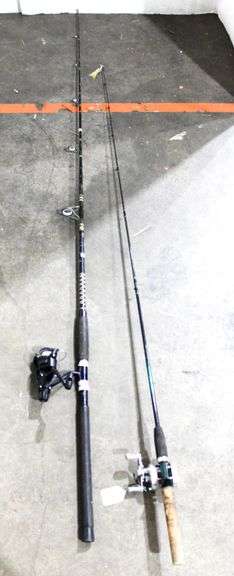 Fishing Rods and Reels - see consignor note - - Bunting Online Auctions