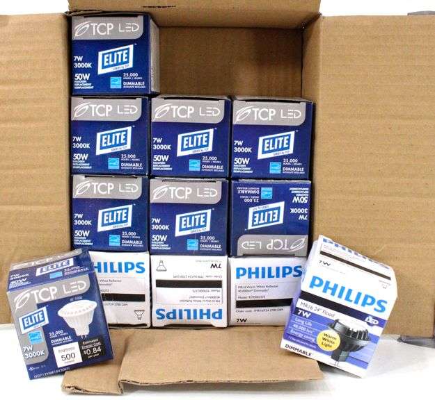 Philips TCP Elite Light Bulbs - Bunting Online Auctions