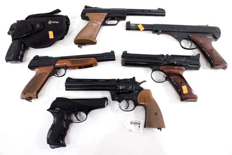 CO2 / Air Guns - BB or Dual Ammo BB Pellet Air Pistols Revolver ...