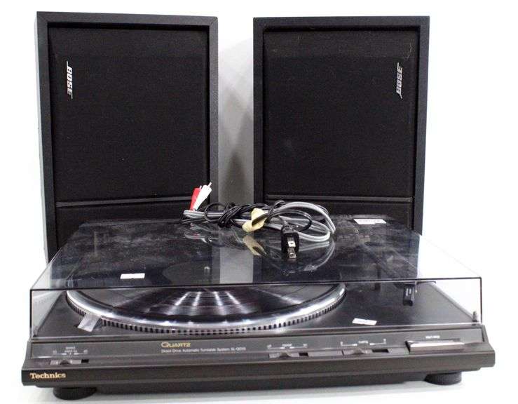Technics Quartz Direct Drive Automatic Turntable System SL-QD35 & Bose ...