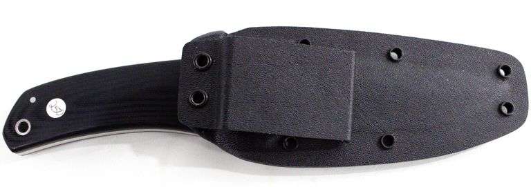 Al Polkwski Custom Knife with Carbon fiber scales and tactical plastic ...