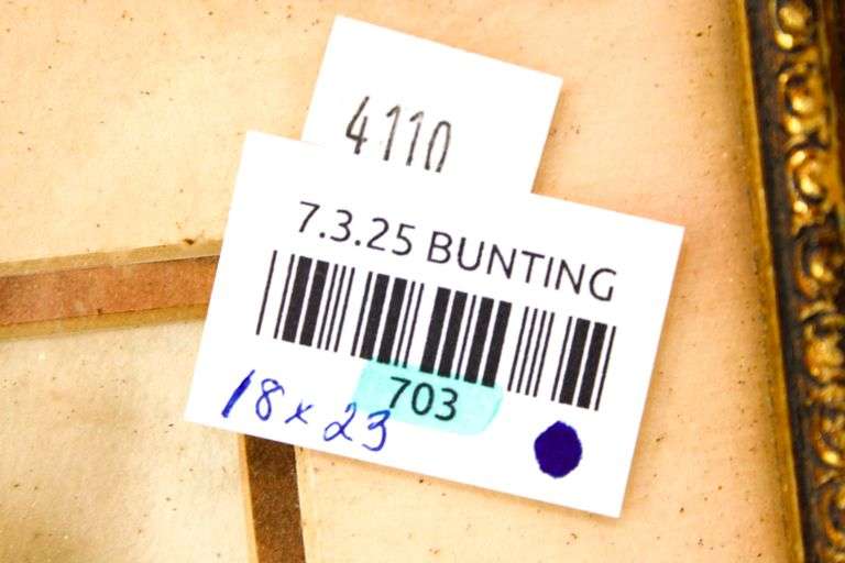 Jean François Millet "The Angelus" print -framed 18" x 23" - Bunting ...