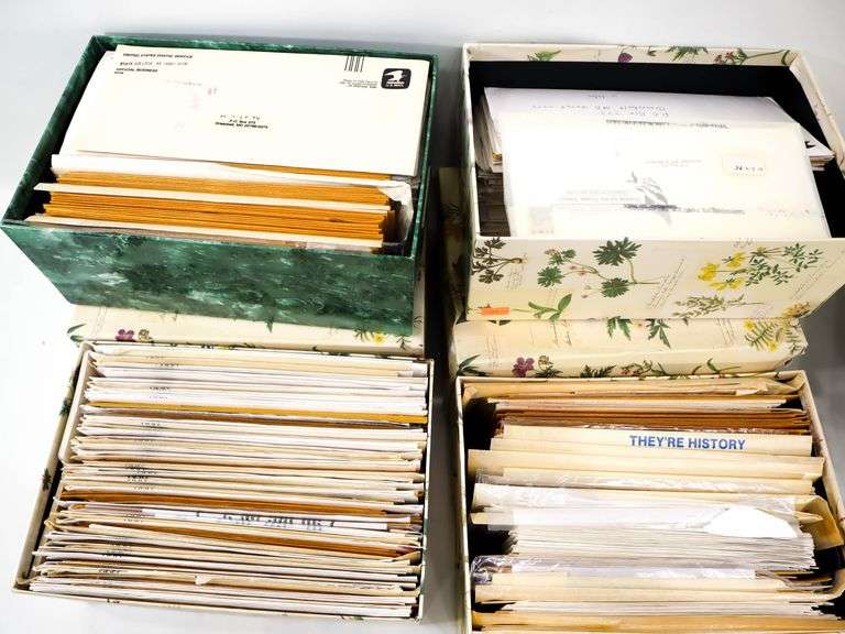 USPS Commemorative Stamps and More - Multiple Boxes - Bunting Online ...