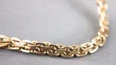 14 KT Gold Diamond Bracelet, box closure, safety latch, 6 1/2". (4.99 ...