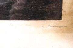 Jean François Millet "The Angelus" print -framed 18" x 23" - Bunting ...