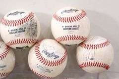 Autographed Baseball Collection. Most are signed, some multiple times ...