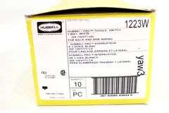 Hubbell Pro Toggle Switches 3-Way and More - Bunting Online Auctions