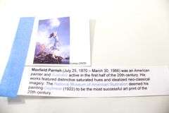 Maxfield Parrish "Ecstacy" print -framed 17" x 14" - Bunting Online ...