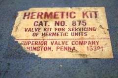 Hermetic Kit No. 875 Valve Servicing Kit by Superior Valve Company ...
