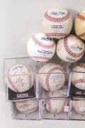 Autographed Baseball Collection. Most are signed, some multiple times ...