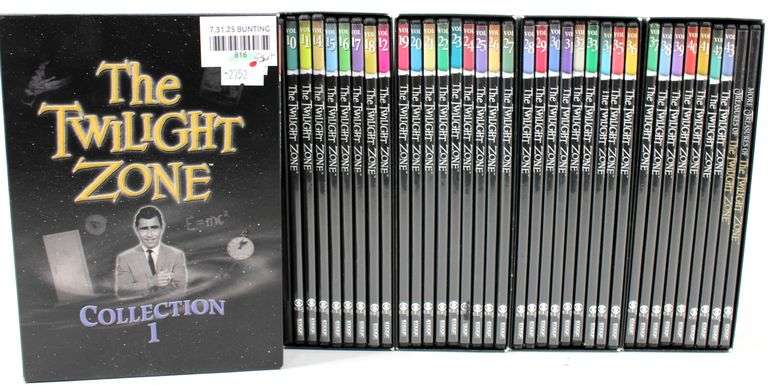 The Twilight Zone DVD Collection - Bunting Online Auctions