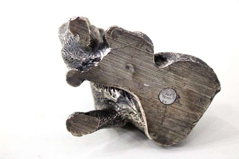 Tekform .925 Sterling Silver PT Squirrels Figurine - and - Silverplate ...