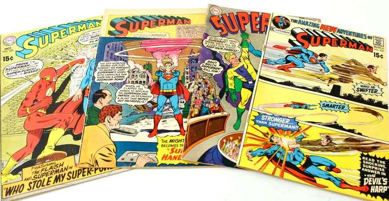 Vintage DC Comics Includes - 1967 September No 141 Super Boy, 1965 ...