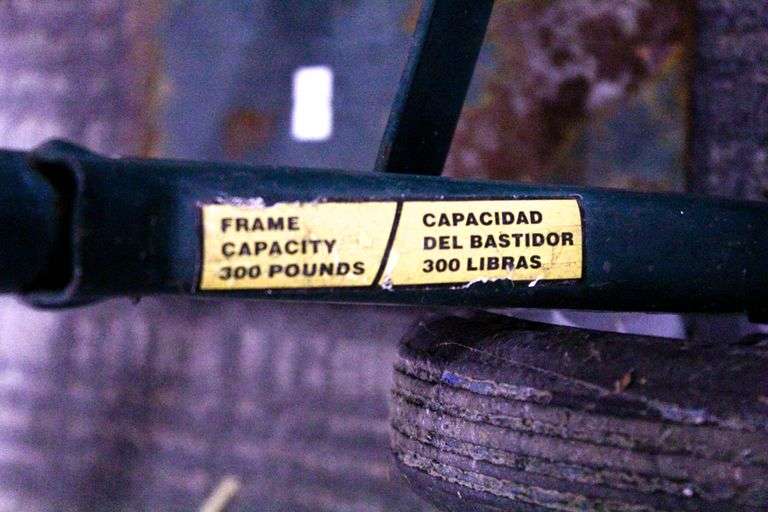 Hand Cart - Frame Capacity 300 Pounds - Bunting Online Auctions