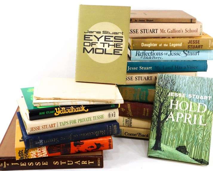 Jesse and Jane Stuart books , Many rare first editions and many are ...