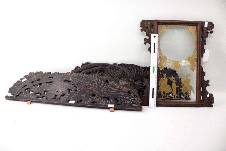 Antique / Vintage Recovered Artistic Furniture Components: Glass Welch ...