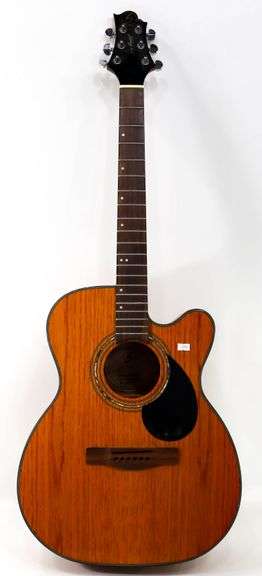 Samick Greg Bennett OM-4CE (Believed to be) Acoustic Guitar - Bunting Online Auctions
