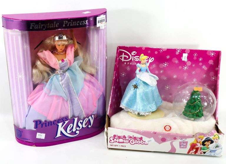 Fairytale Princess Kelsey Doll and Disney Princess Cinderella Plush ...