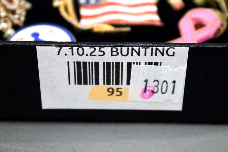 Eclectic group of Lapel Pins. - Bunting Online Auctions