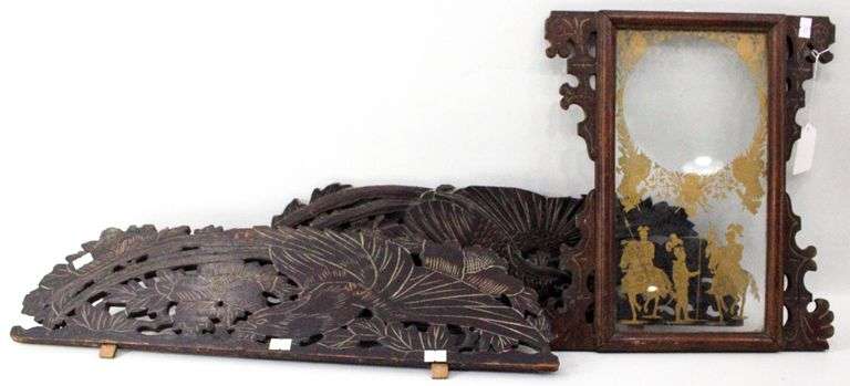 Antique / Vintage Recovered Artistic Furniture Components: Glass Welch ...