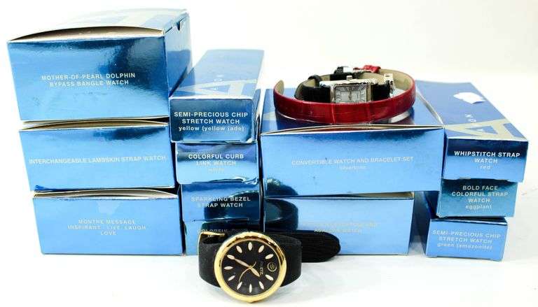 Avon Watch Collection: Quartz Convertible Watch and Bracelet Set ...