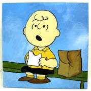 Charlie Brown "No Body Likes Me" on Canvas - 24" - Bunting Online Auctions
