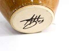 Signed and Dated 06 - Richard Ashburn Pottery Sculptural Crab Relief ...