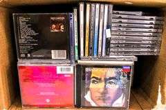 CDs - Creedence Clearwater Revival, Mozart, Steve Earle, Beethoven ...