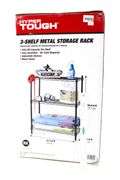 Hyper Tough 3-Shelf Metal Storage Rack - Bunting Online Auctions