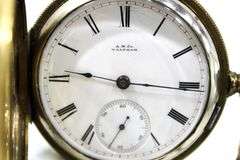 American Watch Co. ( A.W.Co ) WM Ellery , Hunter cased key wind watch ...