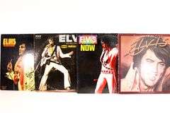 Elvis Record Album Collection. - Bunting Online Auctions