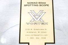 Nomad 60mm Spotting Scope by Vortex - Bunting Online Auctions