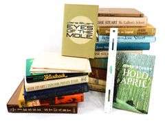 Jesse and Jane Stuart books , Many rare first editions and many are ...