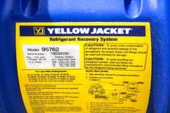 Yellow Jacket 95762 Refrigerant Recovery System - Bunting Online Auctions
