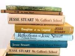 Jesse and Jane Stuart books , Many rare first editions and many are ...