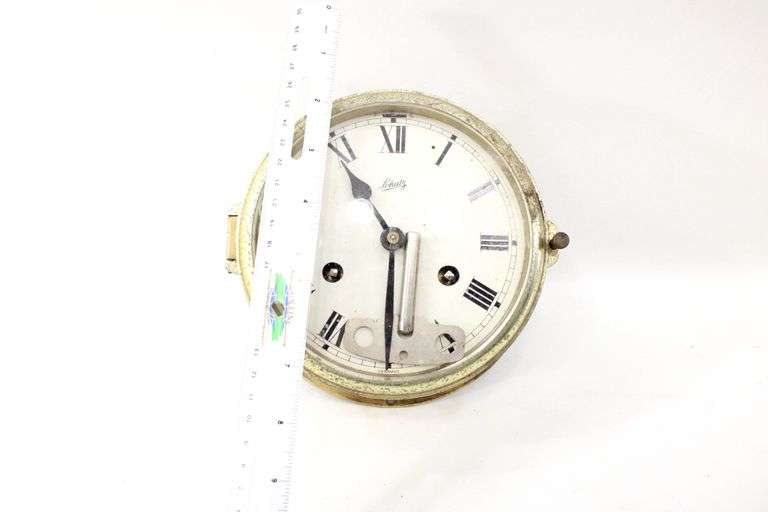 Vintage Schatz Key Wind Mechanical Ship's Clock. Known for its ...