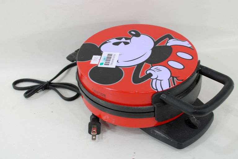 Disney Mickey Mouse Waffle Maker T4 - Bunting Online Auctions