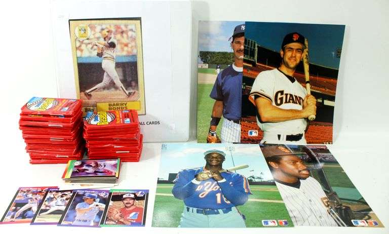 Baseball Trading Cards, Promo Pictures, and More - Bunting Online Auctions