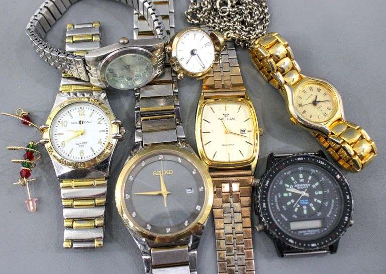 Men's and Women's Watches Includes - Seiko, Neavou, Waltham and an ...