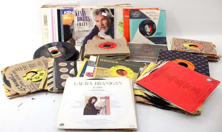 Large Selection of Vintage Albums and 45 Records - Kenny Rogers ...